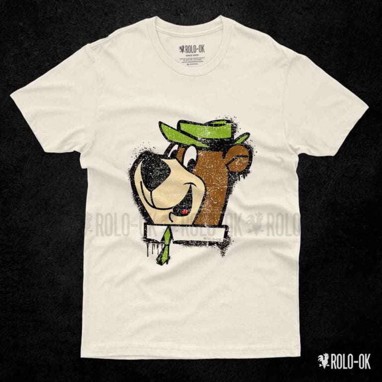 Oso Yogui Camiseta Mujer Rolo-ok - Rolo-OK
